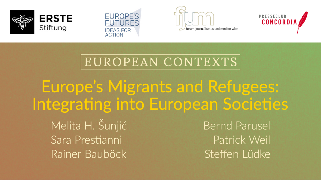 Europe’s Migrants and Refugees: Integrating into European Societies ...